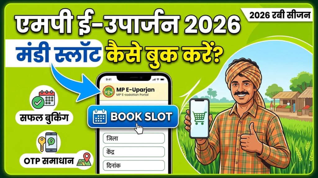 MP E-Uparjan Slot Booking 2026: Step-by-Step Mandi Slot Guide